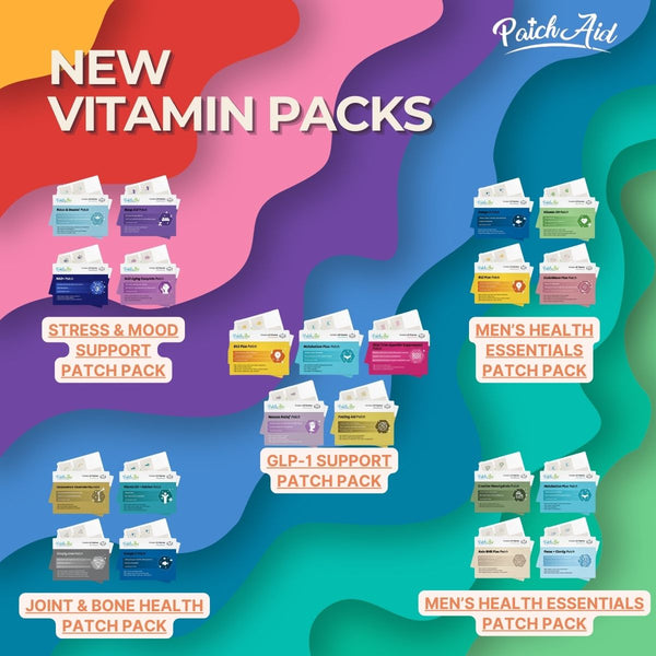 Introducing the New Lineup of PatchAid Vitamin Packs: Your Solution fo