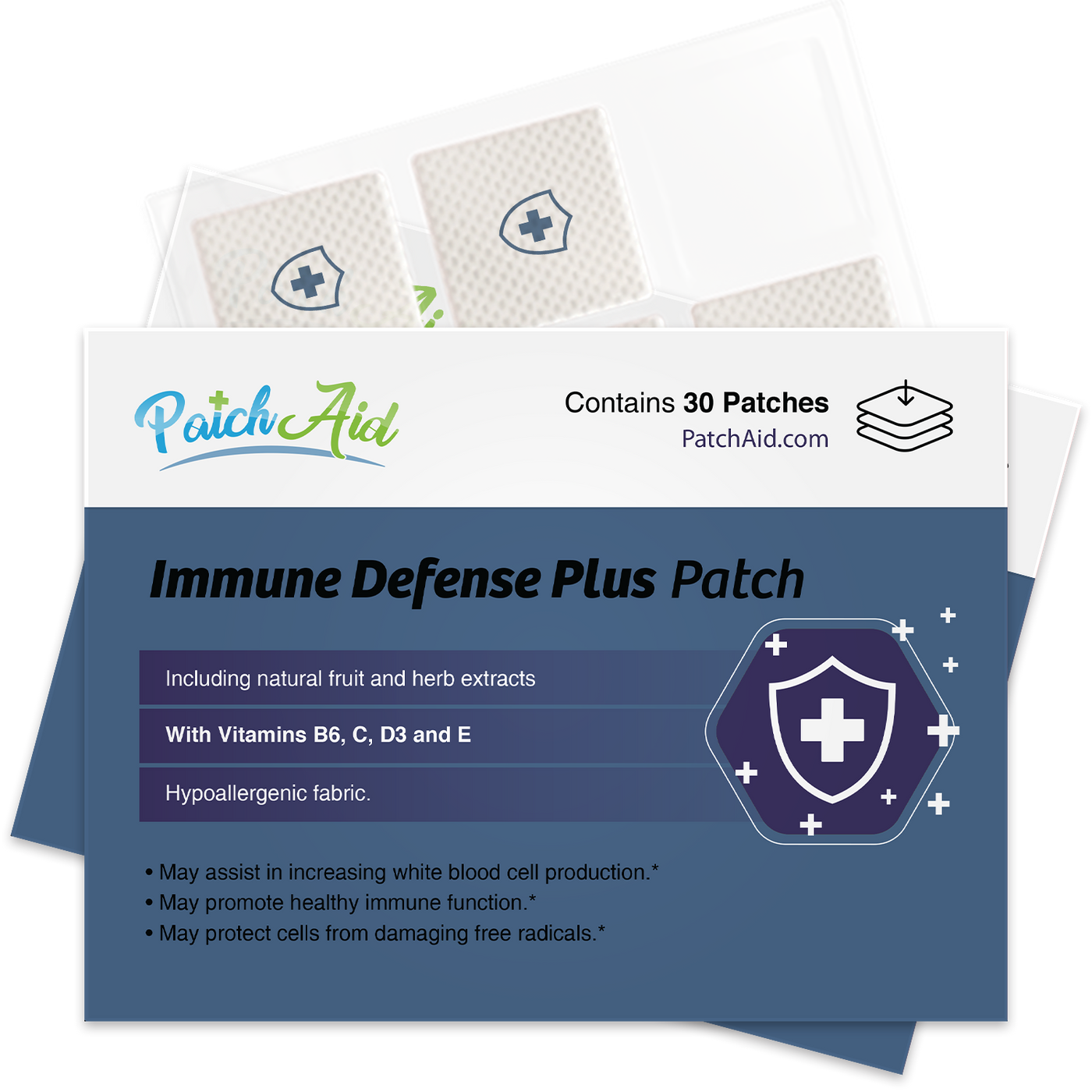 Support Your Immune System with Immune Defense Plus Vitamin Patch by ...
