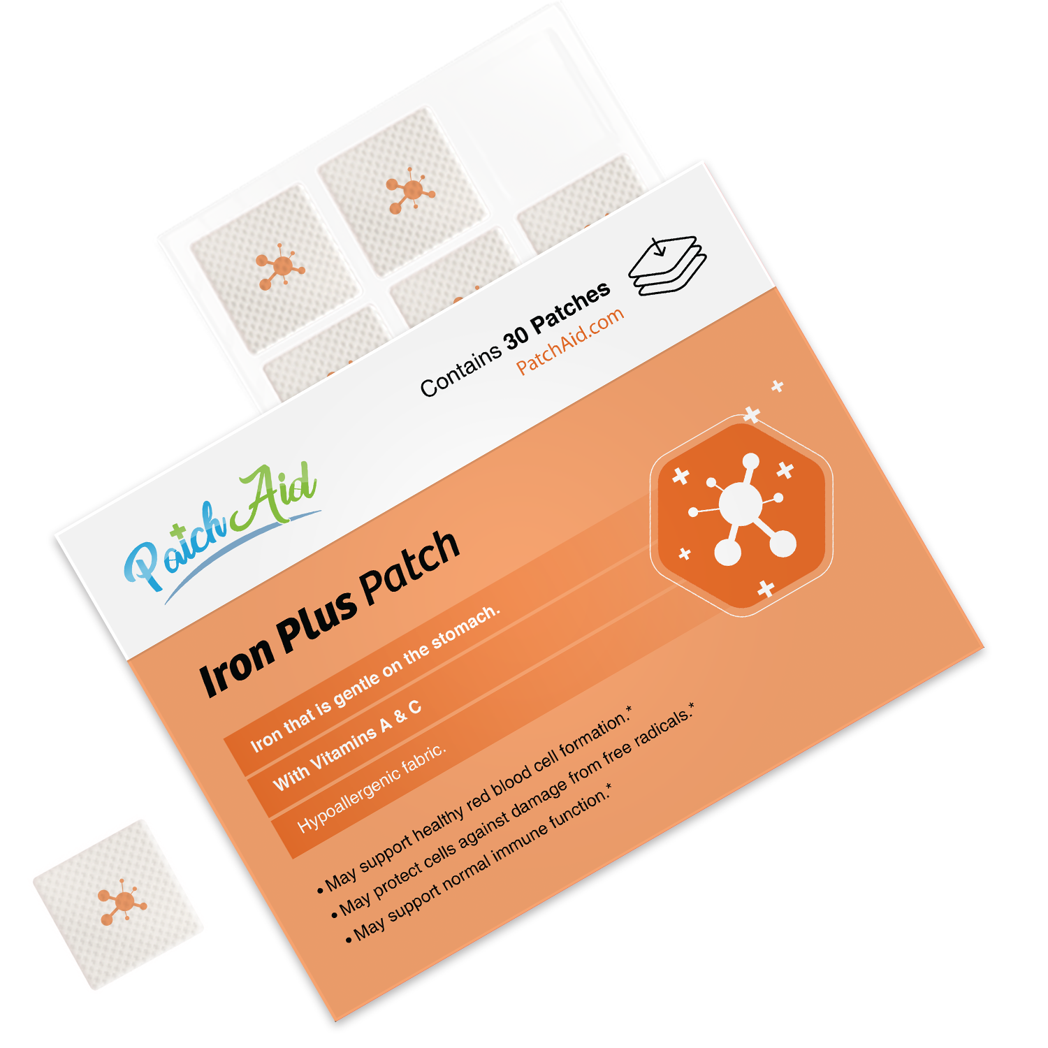 Iron Plus Vitamin Patch by PatchAid: Powerful & Affordable Iron Patches
