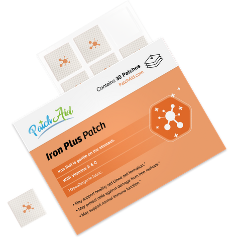 Iron Plus Vitamin Patch by PatchAid: Powerful & Affordable Iron Patches