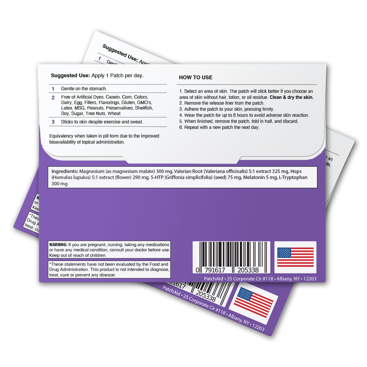 Family Bedtime Vitamin Patch Pack