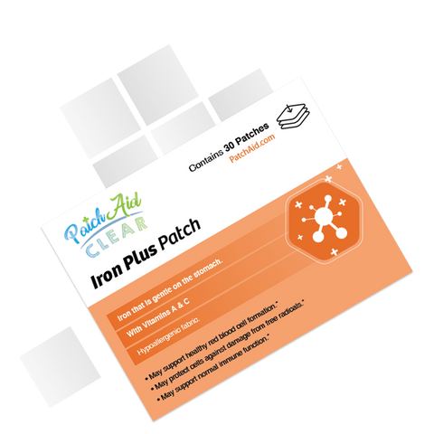 Iron Plus Vitamin Patch by PatchAid: Powerful & Affordable Iron Patches