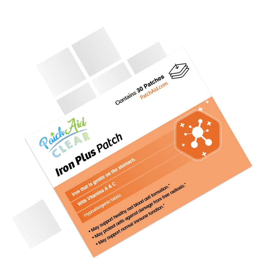Iron Plus Vitamin Patch by PatchAid: Powerful & Affordable Iron Patches