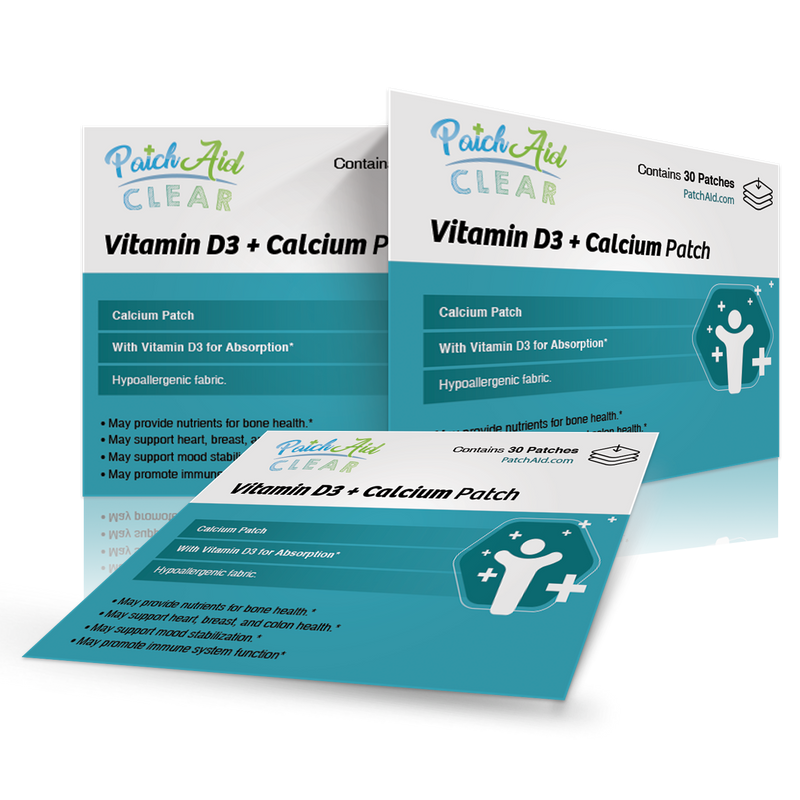 Affordable and Effective Vitamin D3/Calcium Vitamin Patch by PatchAid