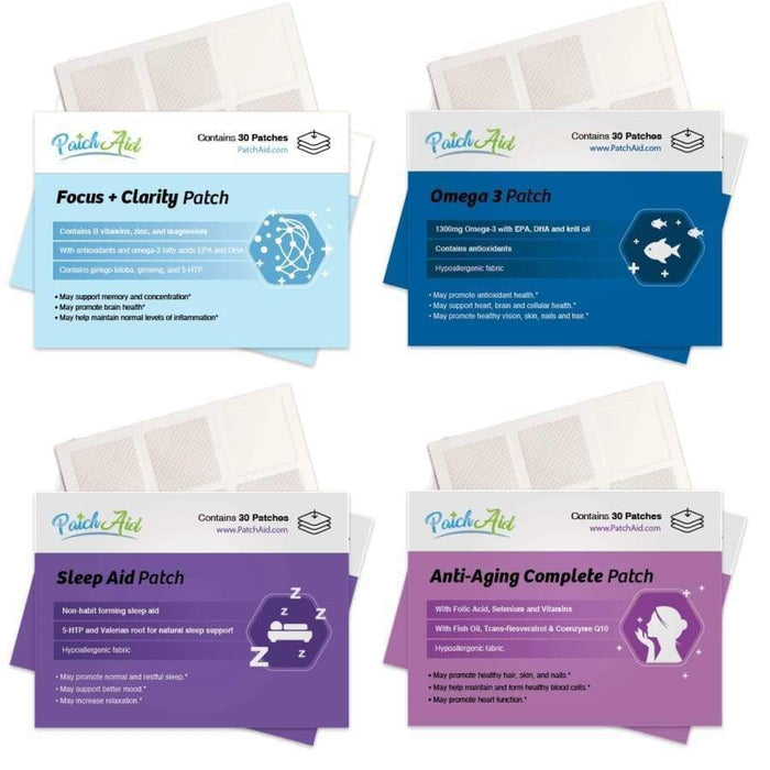 Brain & Memory Vitamin Patches by PatchAid