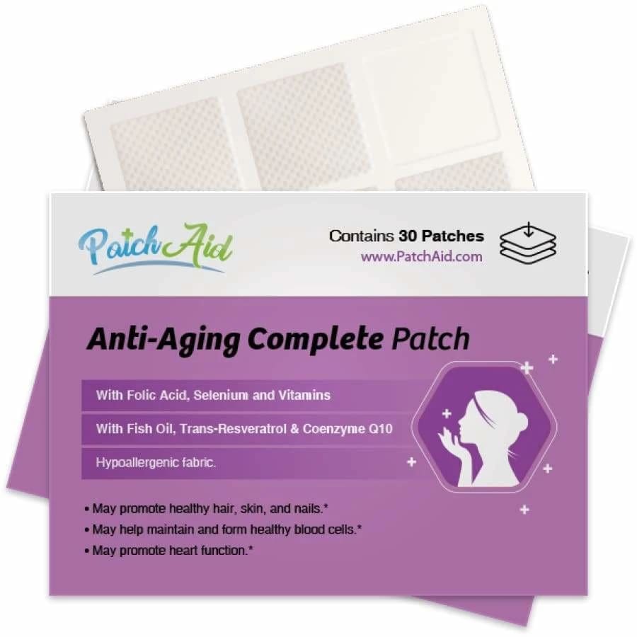 Premium Vitamin Patch Pack Designed for Gastric Sleeve Patients by PatchAid