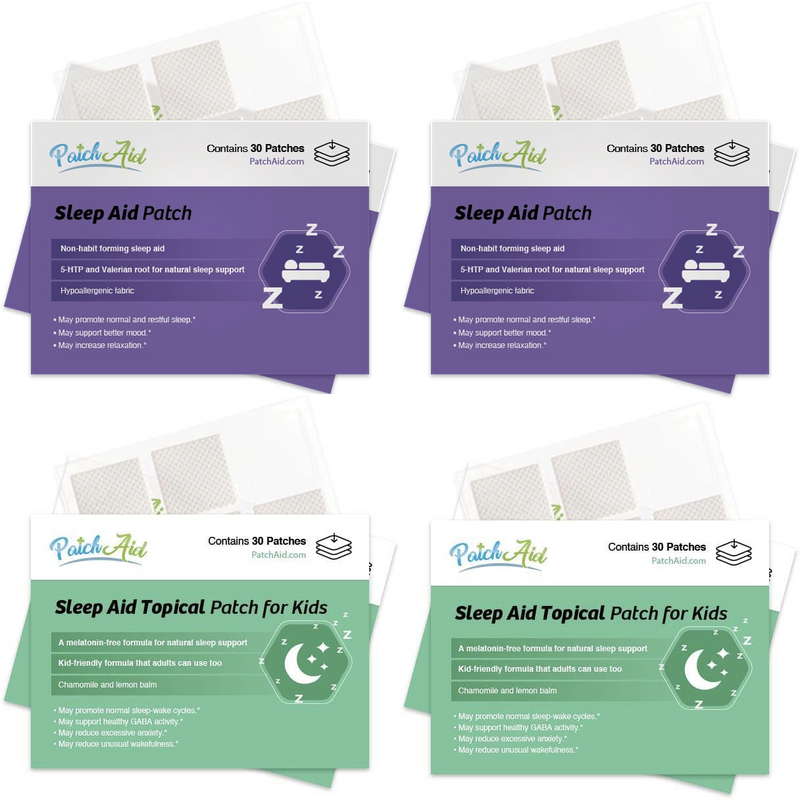 Family Bedtime Vitamin Patch Pack by PatchAid